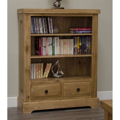 Deluxe Solid Oak Furnituresmall Bookcase Free Delivery