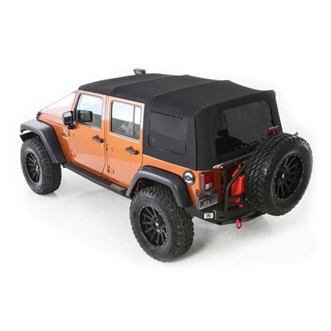 Smittybilt Premium Replacement Canvas Soft Top With Tinted Windows For