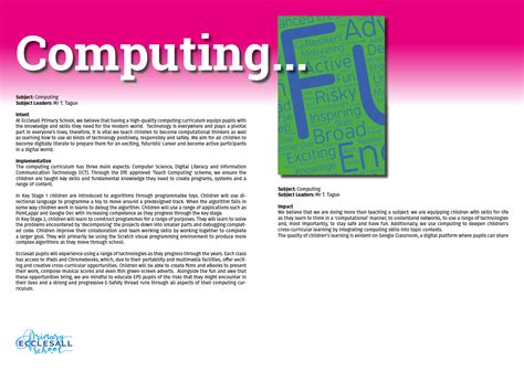 Computing Ecclesall Primary School