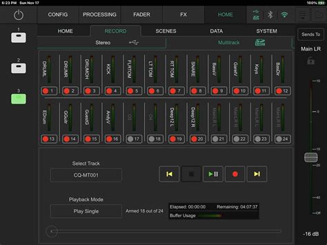 CQ Multitrack Recording Channel Not Mapping Right CQ Troubleshooting Allen Heath Digital