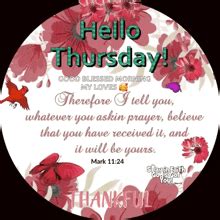 Thursday Blessings And Prayers  Thursday Blessings And Prayers