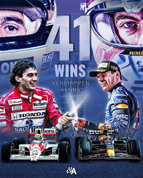 Max Verstappen Equals Ayrton Sennas Record Of Formula Ones All Time
