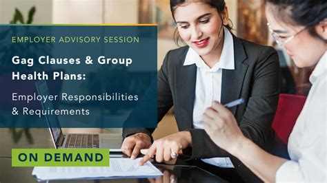 Gag Clauses Group Health Plans Employer Responsibilities And
