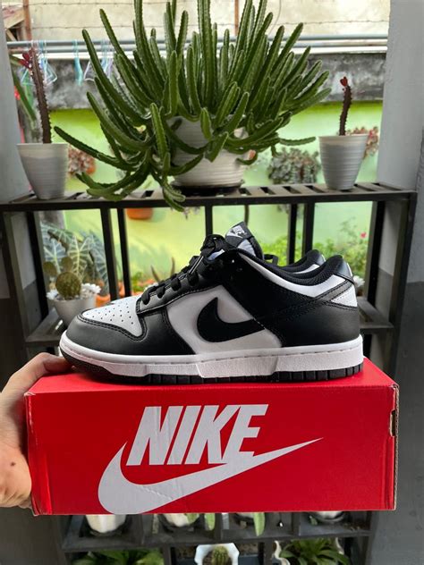 Nike Dunk Low Retro Black White Panda 2021 Gs Original Fesyen Pria
