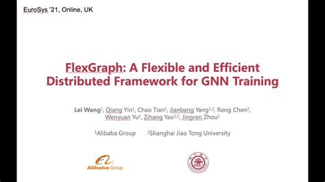[eurosys 21] flexgraph a flexible and efficient distributed framework