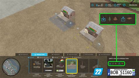 Production Of Empty Pallets FS22 KingMods