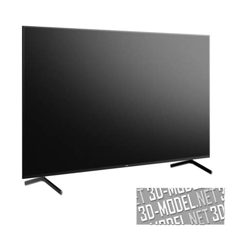 3D модель – Смарт-телевизоры Ultra HD 4K от Sony