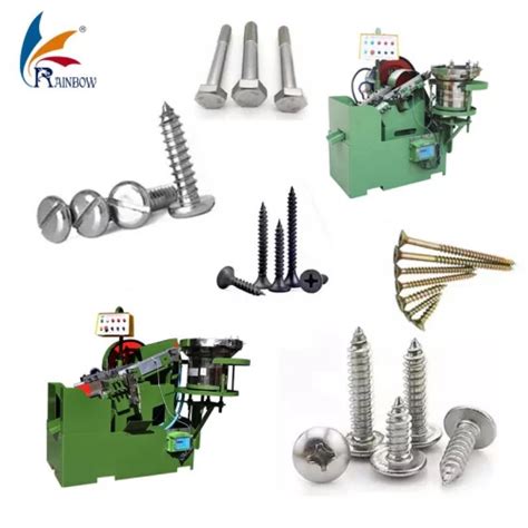 High Precision Deep Drawing Self Drilling Screw Threading Machine Good Price Thread Rolling Machines