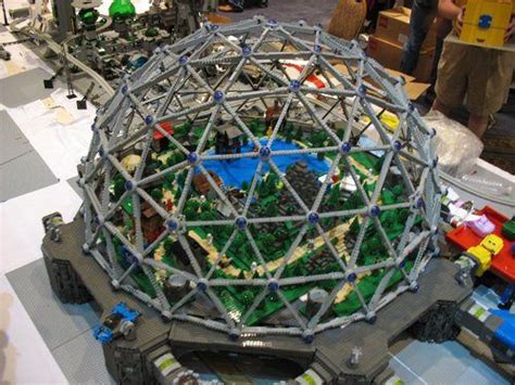 How To Build A Lego Geodesic Dome Make Geodesic Dome Geodesic Lego