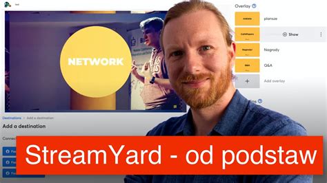 Jak zrobić LIVE w STREAMYARD tutorial krok po kroku YouTube