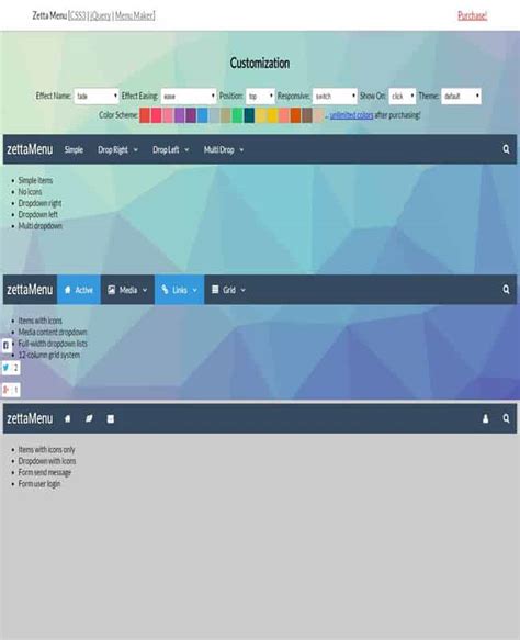 45 Outstanding Jquery Menu Examples And Plugins Wp Freeware