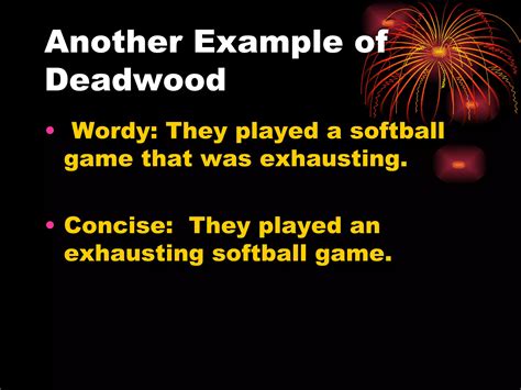 Writing Concise Sentences Ppt