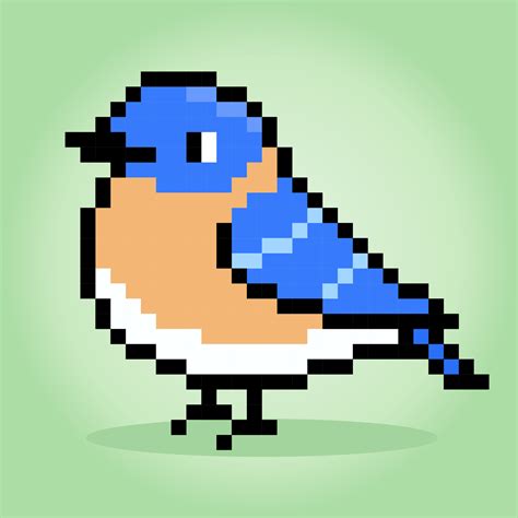 Blue Jay Pixel Art Prices Clearance Th