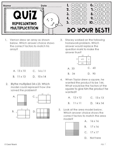 Representing Multiplication Quiz Minds In Bloom Unlimited
