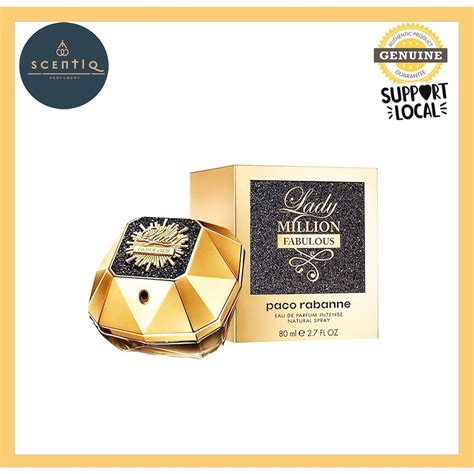 PACO RABANNE LADY MILLION FABULOUS EDP 80ML INTENSE - 3349668592371 ...