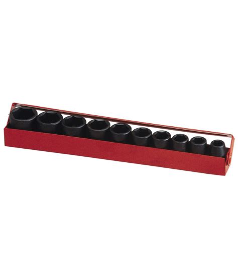 Piece Dr Metric Impact Socket Set Cr V Ag Tools