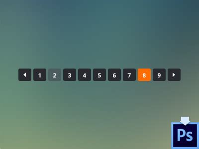 FREE 18 Pagination Navigation Psd Designs For Designers