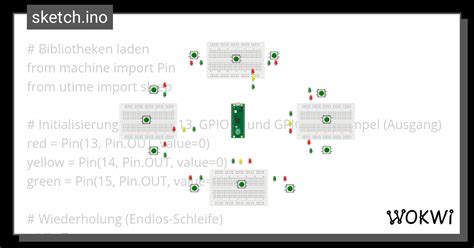 Ampel Copy Wokwi Esp32 Stm32 Arduino Simulator