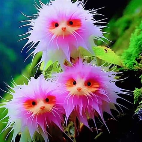 100 Rare Cat Face Orchid Seed Dracula Cute Simia Garden Plant Flower