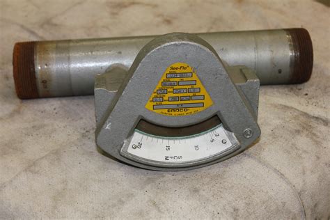 Used 2 Erdco Flow Meter Stock 393 Enviro Equipment Inc