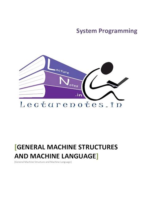 Pdf 1 General Machine Structures Dokumentips