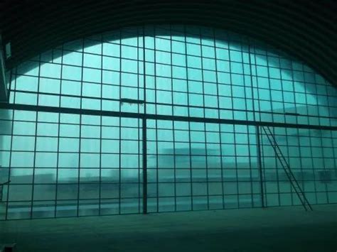 10mm Polycarbonate Cladding Shed With Ms Tubular Structure Vertical