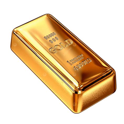Barra De Oro Brillante Con Marcas Grabadas Y Una Superficie Lisa