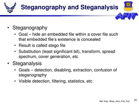 ppt blind steganography detection using a computational immune system