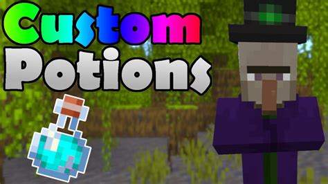 How To Make Custom Potions With Commands [be Pe] Youtube