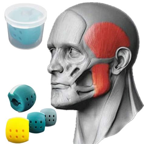 Kaak Exerciser Stress Bal Simulator Voor Gezicht S Grandado