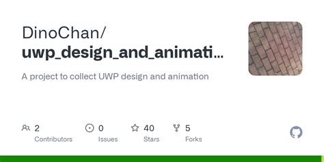 GitHub DinoChan Uwp Design And Animation Lab A Project To Collect UWP Design And Animation