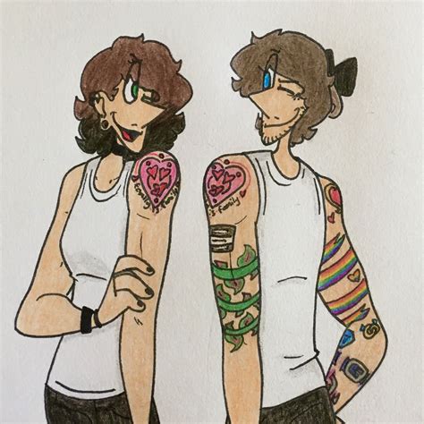 Matching Tattoos Fnaf Fanart By Greenjelly 12 On Deviantart