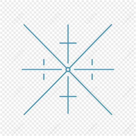십자가 모양 아이콘에 대한 화살표가 있는 파란색 선 벡터굵은 선개성 Png 일러스트 무료 다운로드 Lovepik