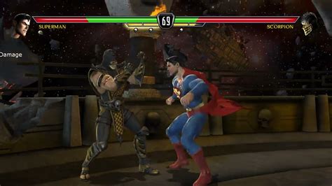 MK VS DC Battles Superman VS Scorpion YouTube
