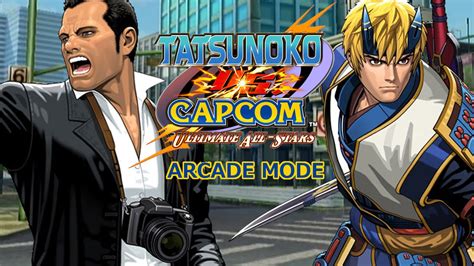 Tatsunoko Vs Capcom Ultimate All Stars Arcade Mode With Soki And Frank