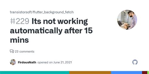 its not working automatically after 15 mins · issue 229
