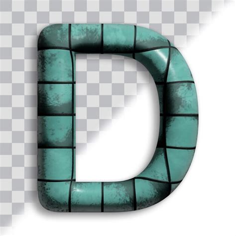 욕실 타일 3d 문자 D 프리미엄 Psd 파일