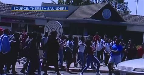 Caught On Camera At Least 100 Involved In After School Melee Cbs