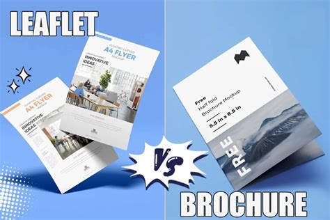 Brochure Vs Leaflet A Quick Guide To Choosing The Right Printed Material Printopea