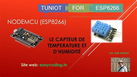 A 08 NODEMCU ESP8266 en Français Le capteur de température et d