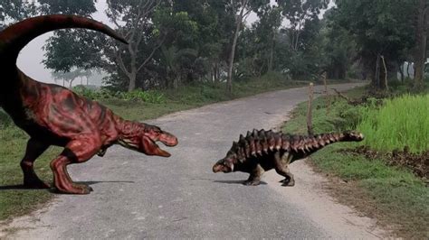 👉t Rex Chase Dionsaur Video Dinosaurjurassic Parkviralshorts👈
