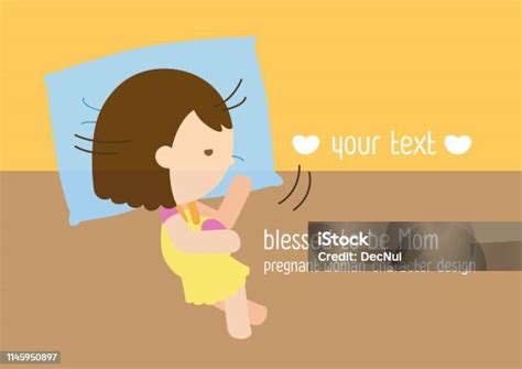 젊은 임신 여성 벡터 일러스트 레이 션 캐릭터 디자인입니다 가족에 대한 스톡 벡터 아트 및 기타 이미지 가족 개념 개념과