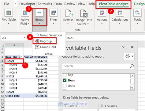 How To Group Data In Pivot Table 3 Examples