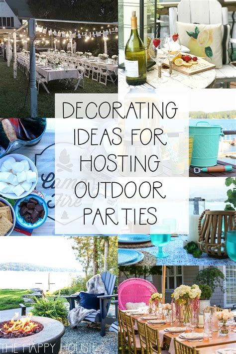 Summer Decorating Ideas For Outdoor Entertaining Summer Outdoor Party Patio Party Decorations