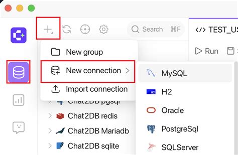 连接 Mysql Chat2db