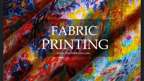 Types Of Fabric Printing Find Right Method For Your Project