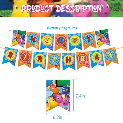 Buy Backyardigans Party Decorations Set Backyardigans Theme Birthday