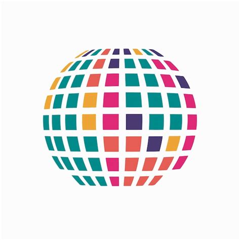 Premium Vector Free Vector Sphere Grid Earth Isolated Cutoff Icon