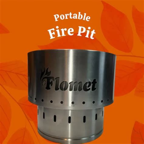 Portable Stainless Steel Fire Pit Outdoor And Camping Fire Pit