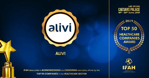 Alivi Presented with the “Top 50 Tech Companies” Award | Alivi
